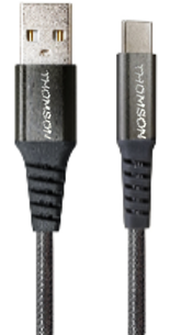Thomson - CABLE DE CHARGE & DONNEES USB-A vers USB-C 3A 1,5M – Théo auto